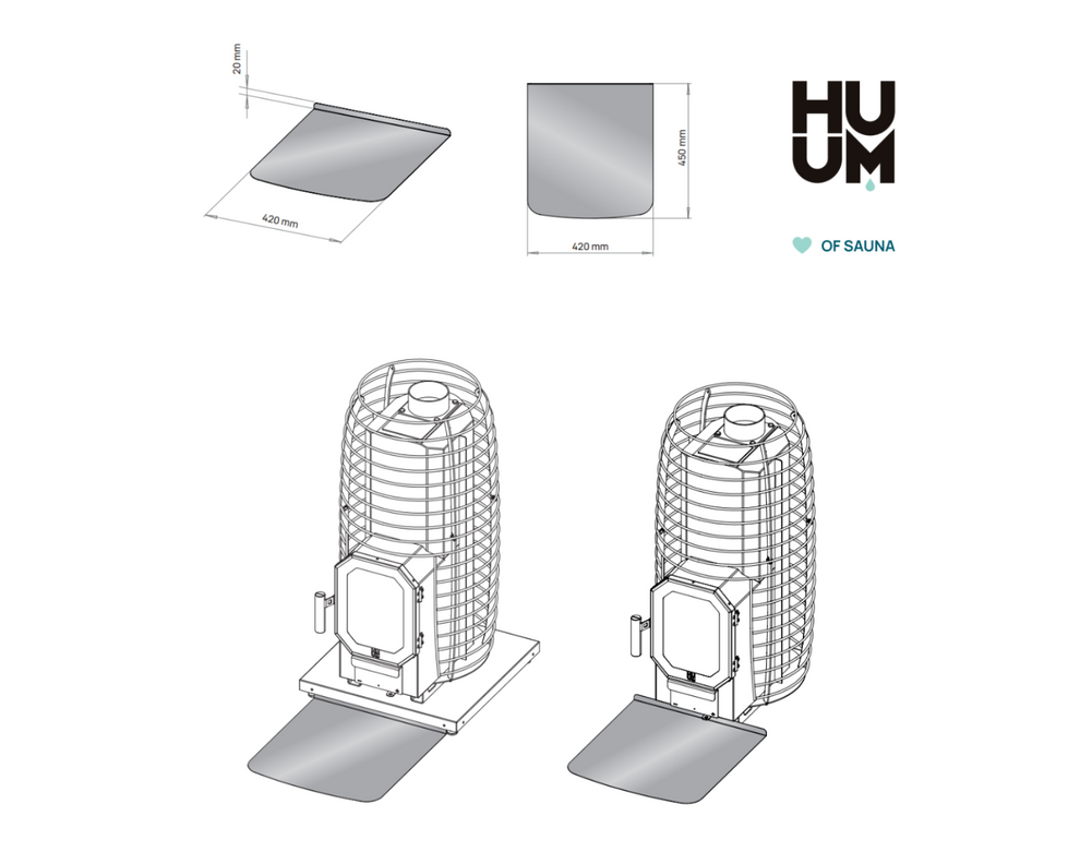 HIVE Flow Thermal plate | HUUM – Nordic sauna
