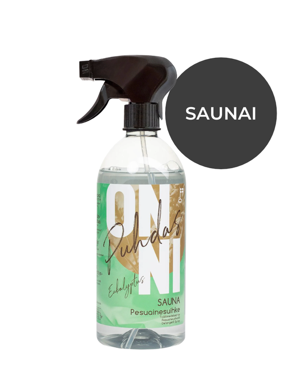 Cleaning spray for sauna, eucalyptus 500 ml | ONNI – Nordic sauna