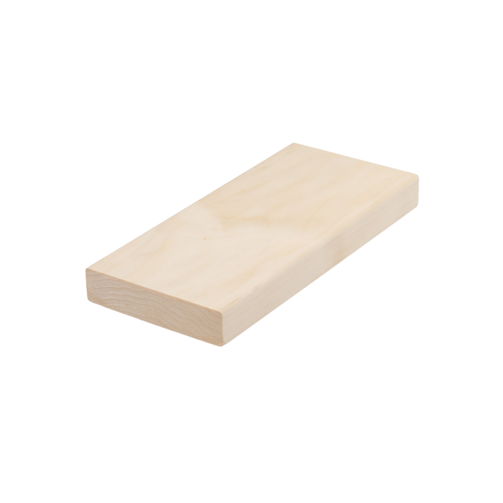 Aspen 28x90 bench board | O'Wood – Nordic sauna